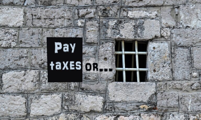 Can I Go to Jail for Not Paying or Filing My Taxes? · Tax Samaritan