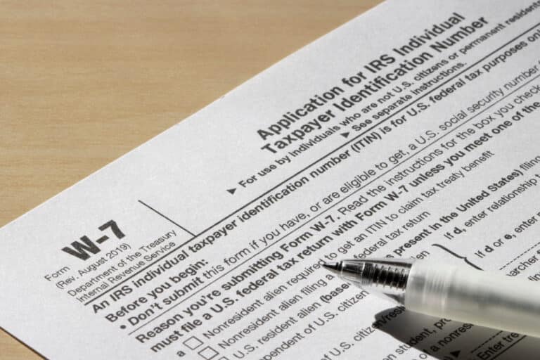 Form W-7 ITIN Application: A Complete Guide For U.S. Expats